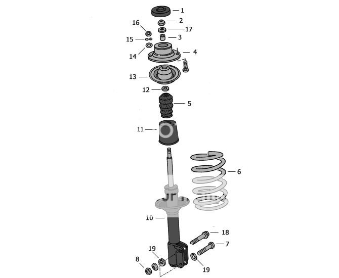Parts list Mk1 strut to spindle bolts | VW Vortex - Volkswagen Forum