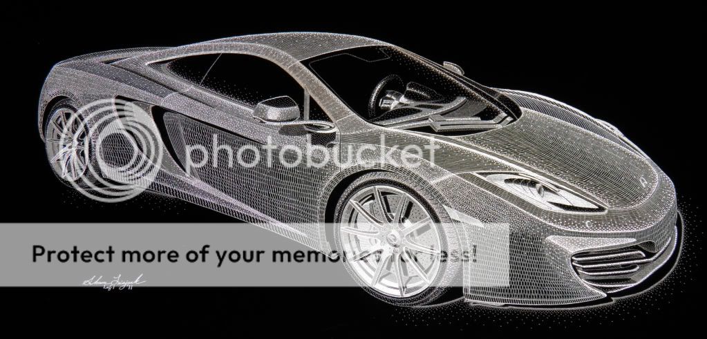 Jay Leno's McLaren MP4-12C (hand engraving) in Jay's garage ...